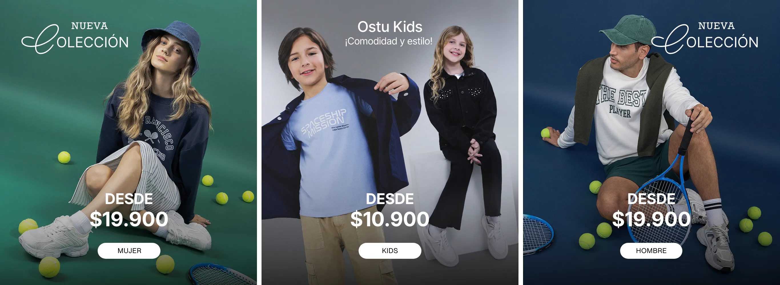 OSTU | Solo para muchas veces | Ropa de moda para todos